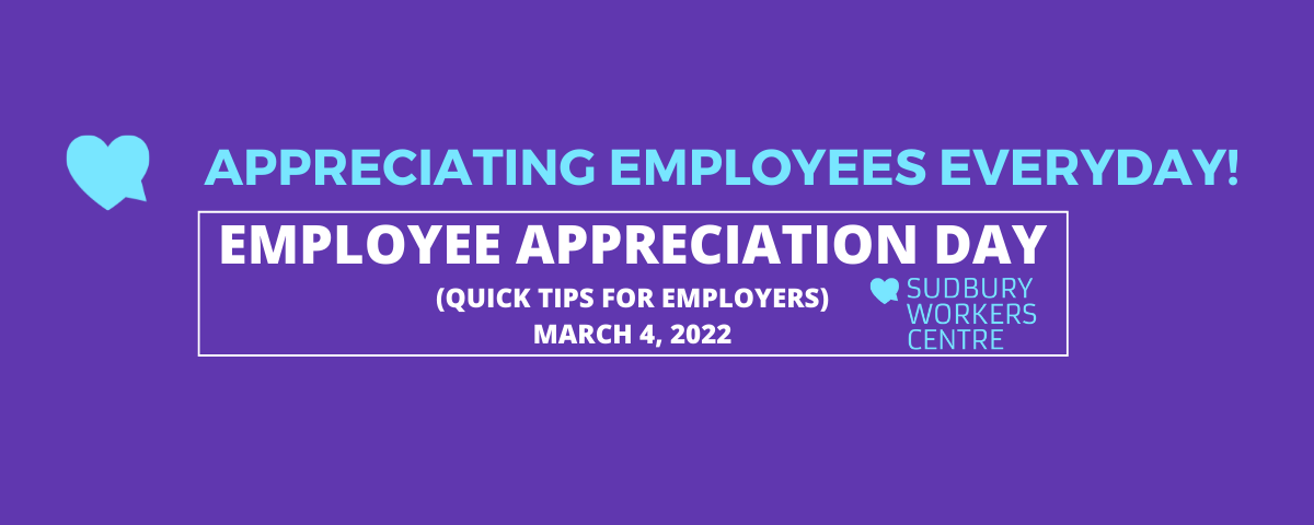 Employee Appreciation Day – The Sudbury Workers Education and Advocacy ...